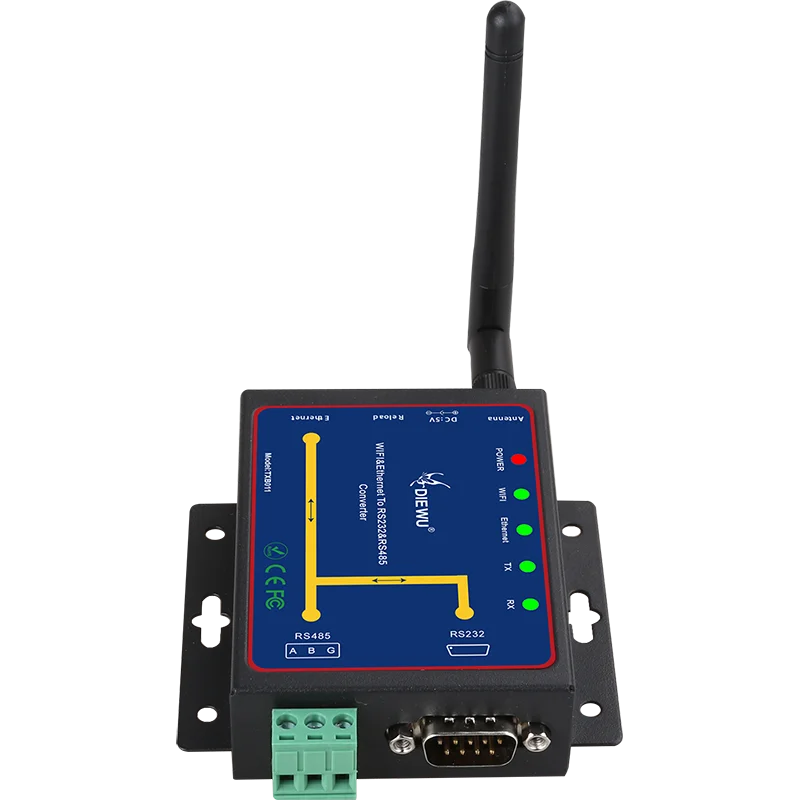 RS232 to Wireless Converter for Smart Communication - Ethernet & WIFI ...