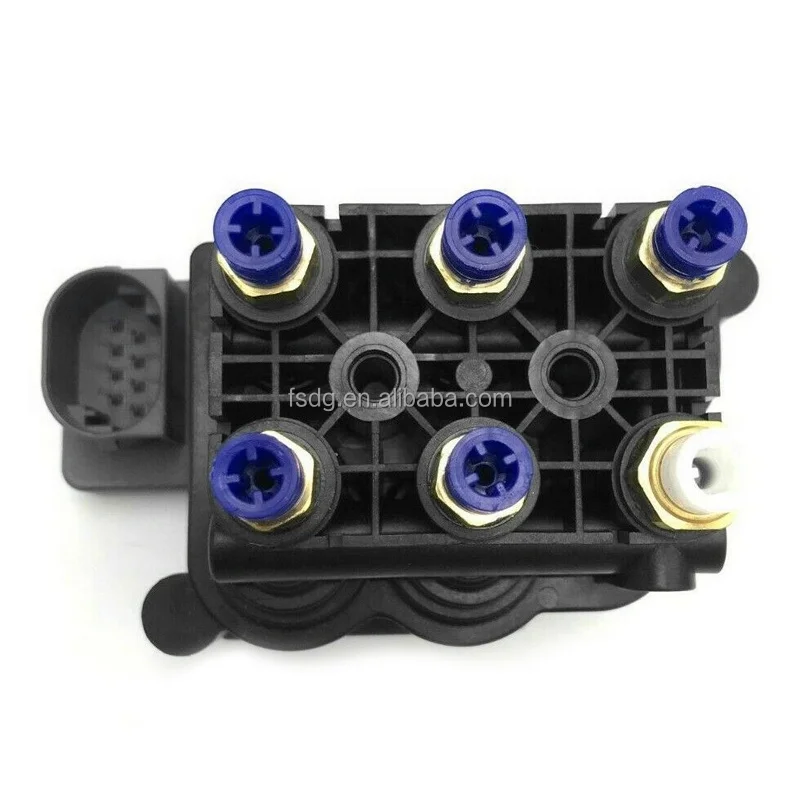 Bloque de válvula solenoide de suspensión neumática para rolls-royce ...