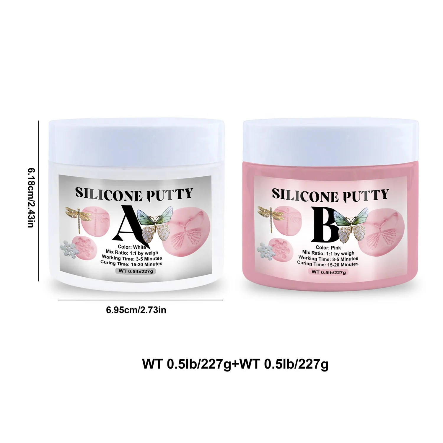 Timesrui Silicone Putty Easy1:1mixing Ratio Fast Cured Molding Silicone ...