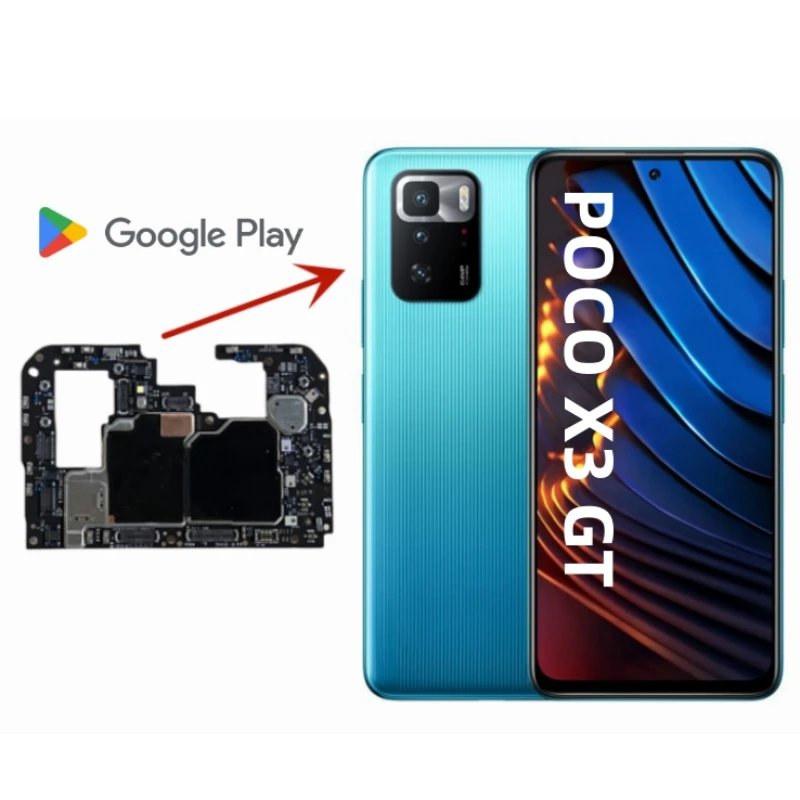 Unlocked Main Mobile Board Mainboard For Xiaomi Poco X3 Gt/redmi Note 10pro Motherboard With ...