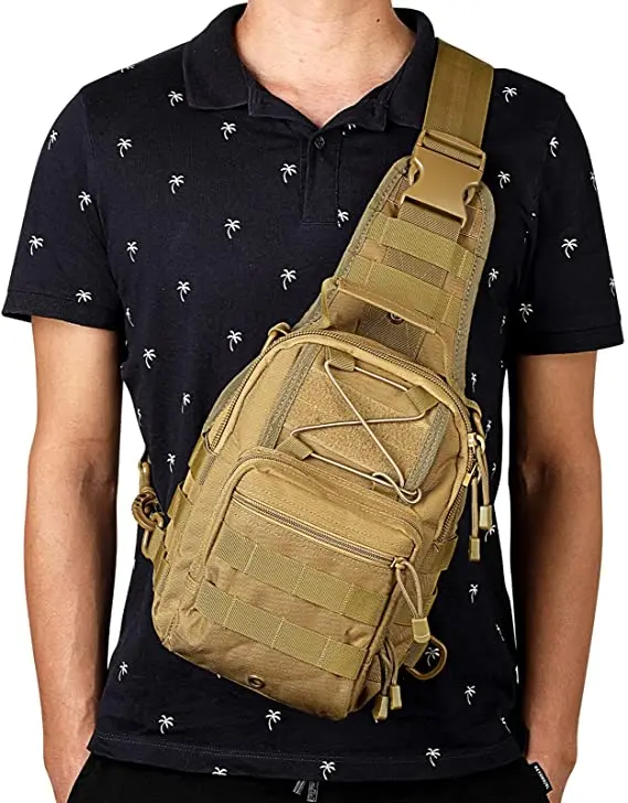 Hot Sell Crossbody Bag Tactical Bag Single Shoulder Pack Molle Tactical ...