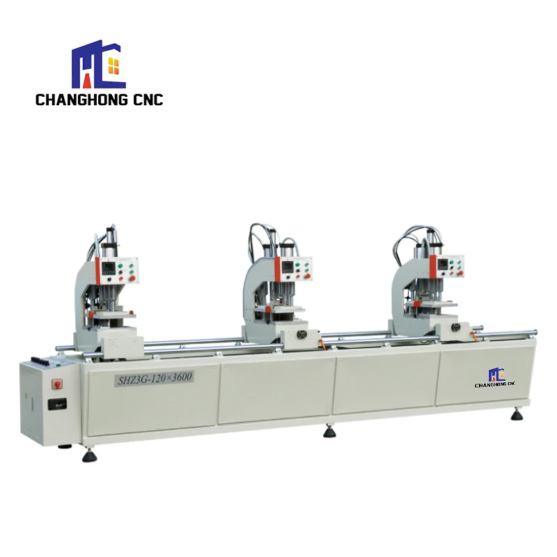 Upvc Pvc Window Welding Making Machine Three-head Upvc Machine Seamless ...