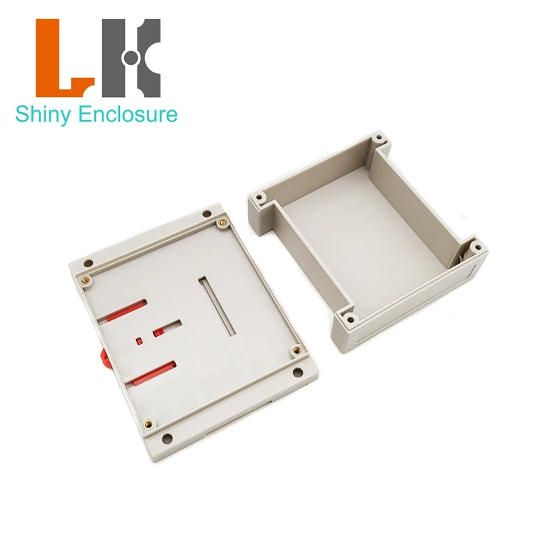 115*90*40mm DIY DIN Rail Electronic Housing Case Project Box