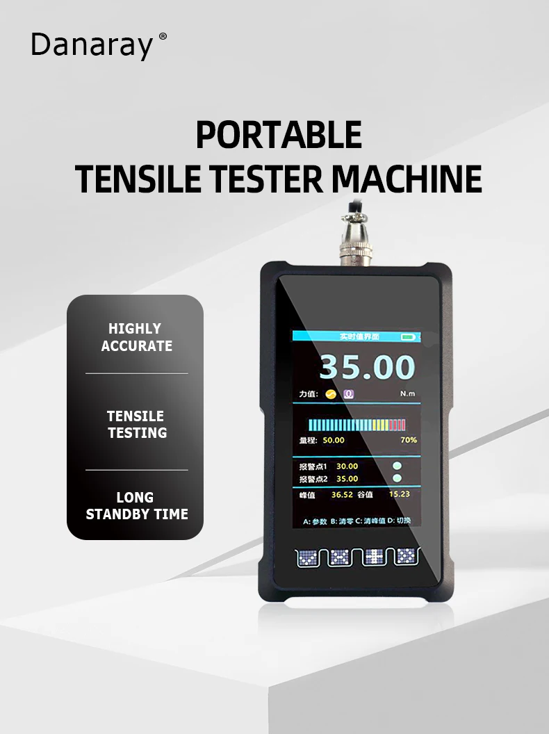 Tensile Tester Machine Ultra-long Standby Time Qh1100 Tension Monitor ...