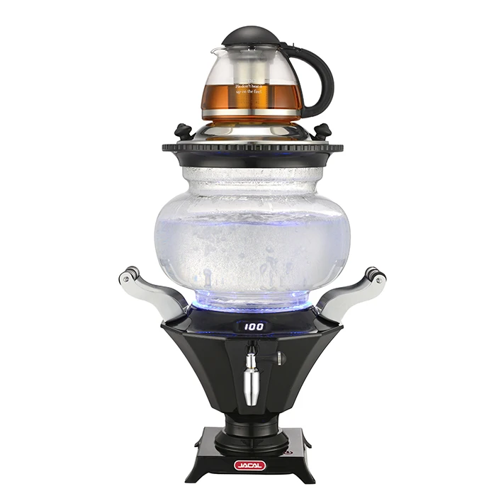 6.0L Glass samovar with LED temperature display| Alibaba.com