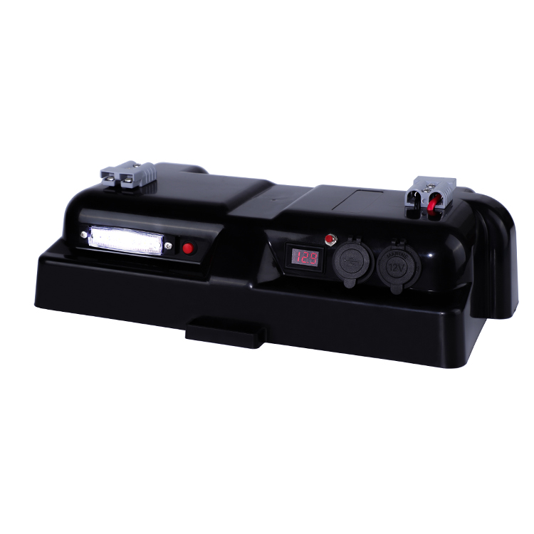 Outdoor Plastic Waterproof 12V Battery Box Camping Adventure Battery ...