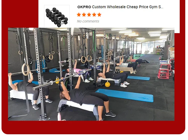 OKPRO Weightlifting Bumper Plates - Durable & Versatile