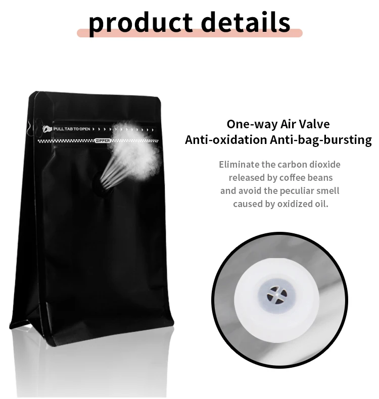 Custom Empty Coffee Bags - Durable & Resealable Packaging