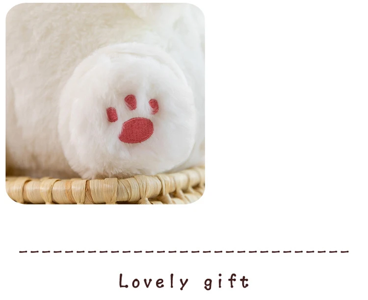 Cute Stuffed Samoyed Dog Plush Toys Baby Puppy Toy Husky Dog Soft ...