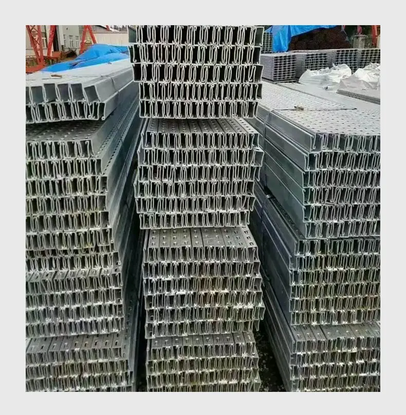 Pre-galvanized Strut Channel Unistrut C Channel Steel 41*41