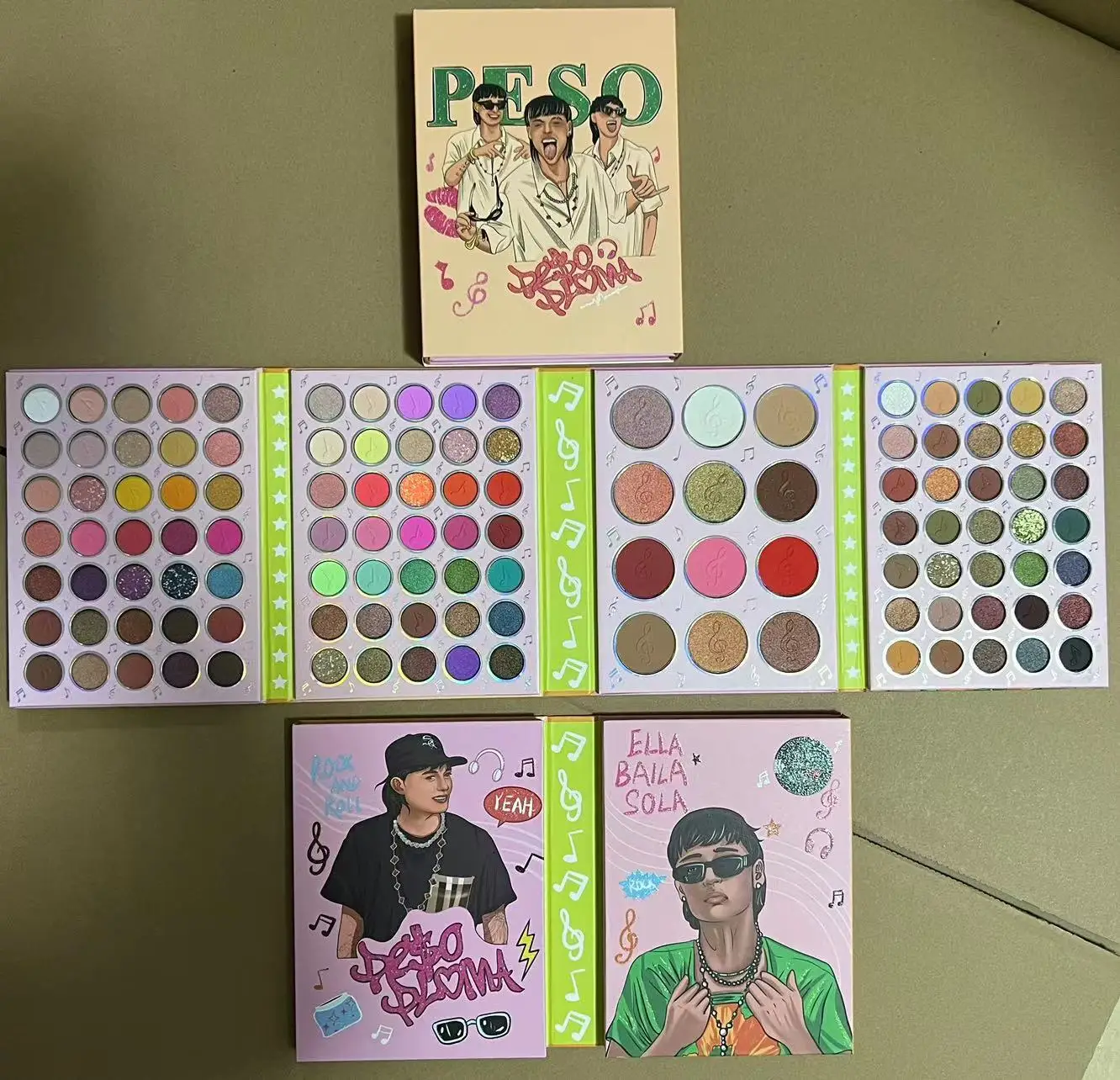 Wholesale Peso Pluma Palette 117 Colors Girabella Styles High Pigmented ...