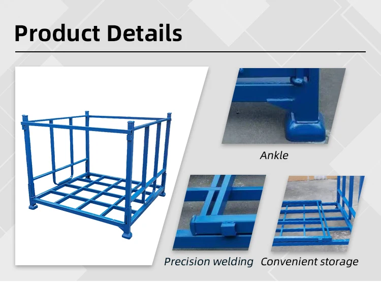 High Loading Adjustable Collapsible Capacity Pallet Foldable Tainer ...