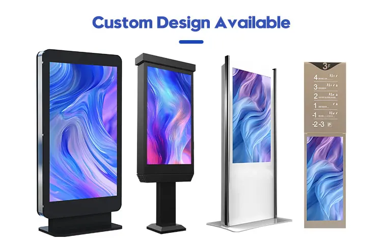 Dual Screen Totem Android Display Signage - Advertising Kiosk