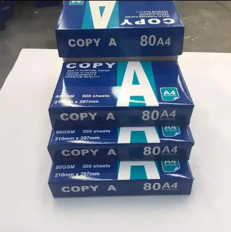 High Quality A4 Paper A4 Copy Paper 80 Gsm 70 Gram 75gsm White Printer ...