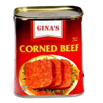 High Quality Canned Chicken Meat Halal Canned Food Beef Luncheon Meat ...