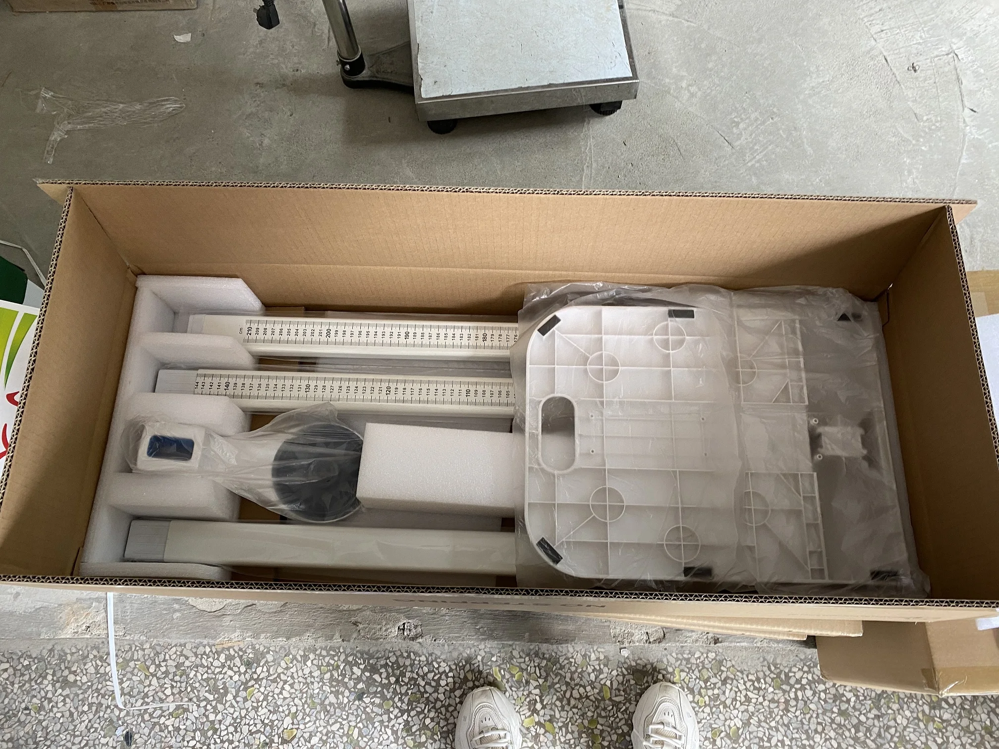 Adjustable Moving Ruler Height Scales Measurement,Height Measuring ...