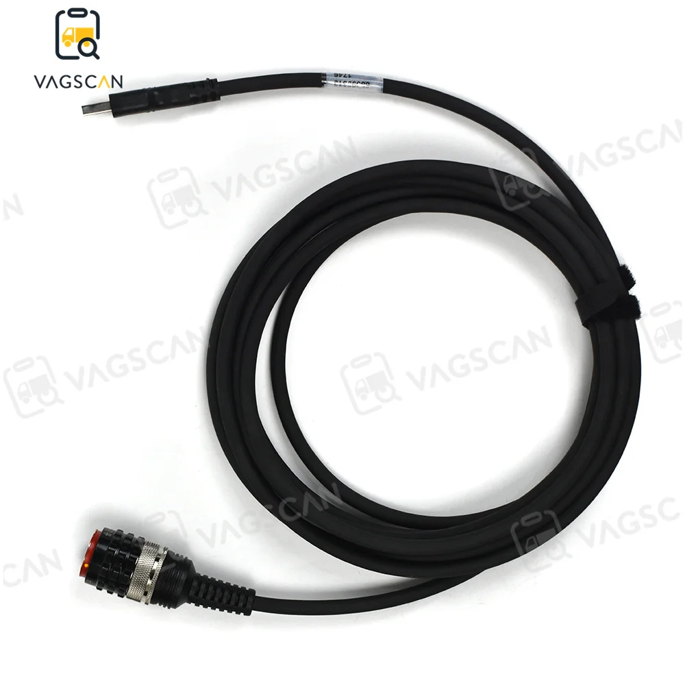For VOCOM II PTT 2.8.150 Adapter and Diagnostic Cables Truck Excavator ...