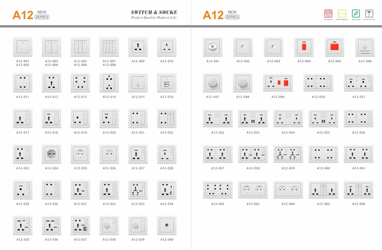 13a-250v-multi-switched-socket-with-neon-factory-wholesale-odm-oem-pc