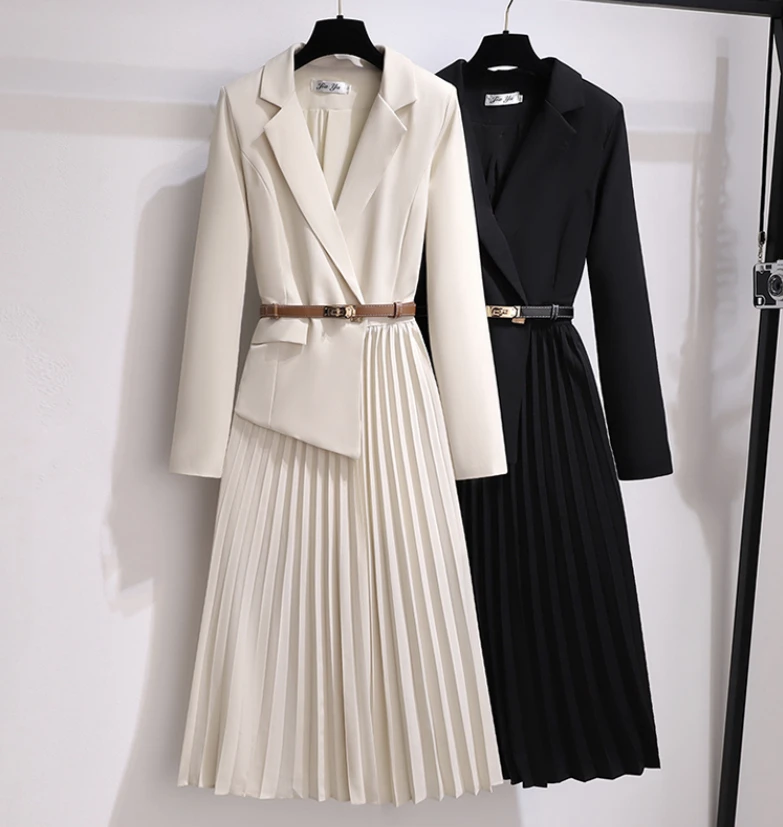 Boboyu New Arrivals Ol Dress Womens Clothes Elegant Blazer Long Sleeve ...