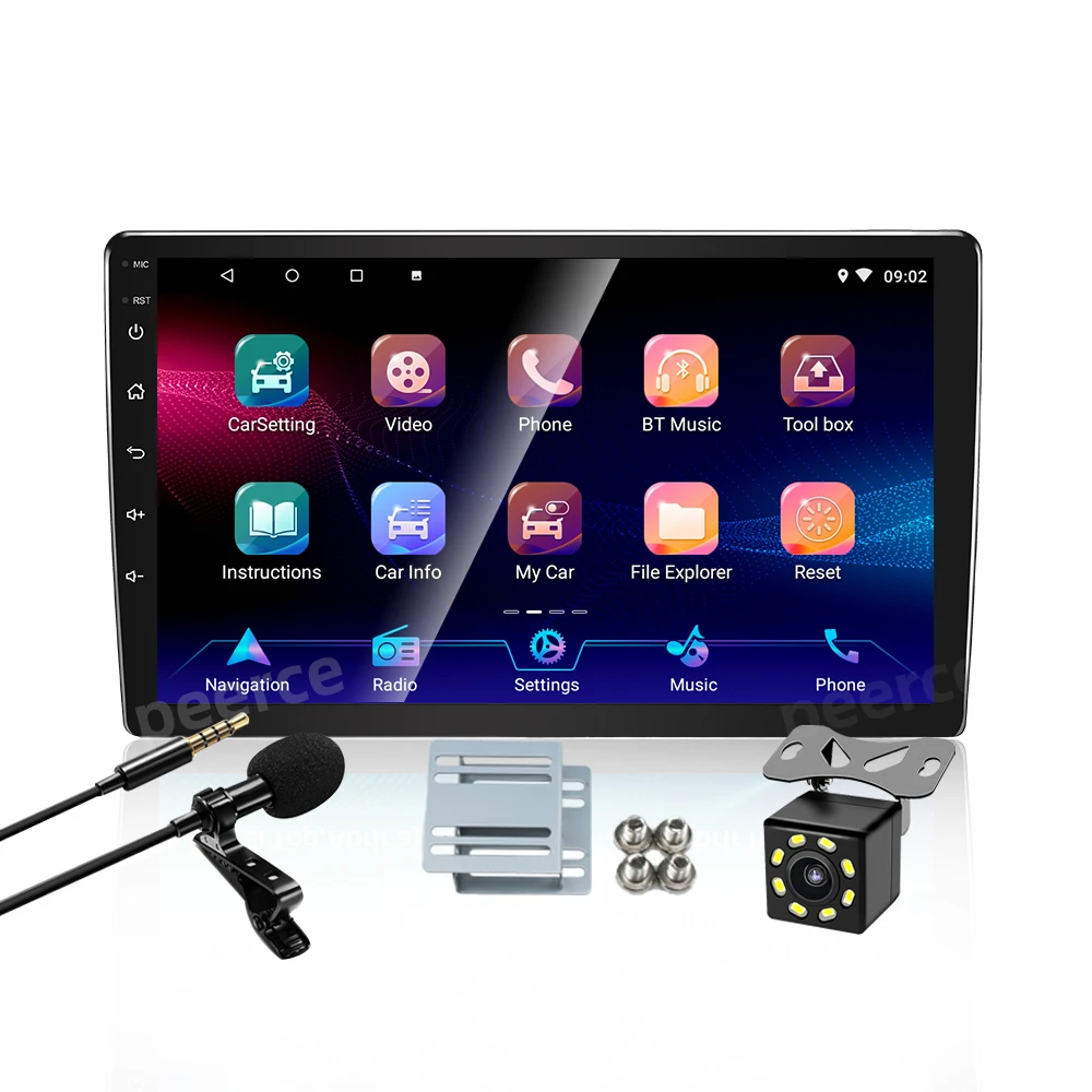Universal 9 Inch Double DIN Android Player - 2+32GB GPS