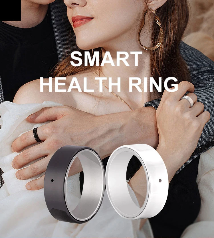 Ipx8 Waterproof Health Monitor Smart Sleep Tracking Ring For Phone ...