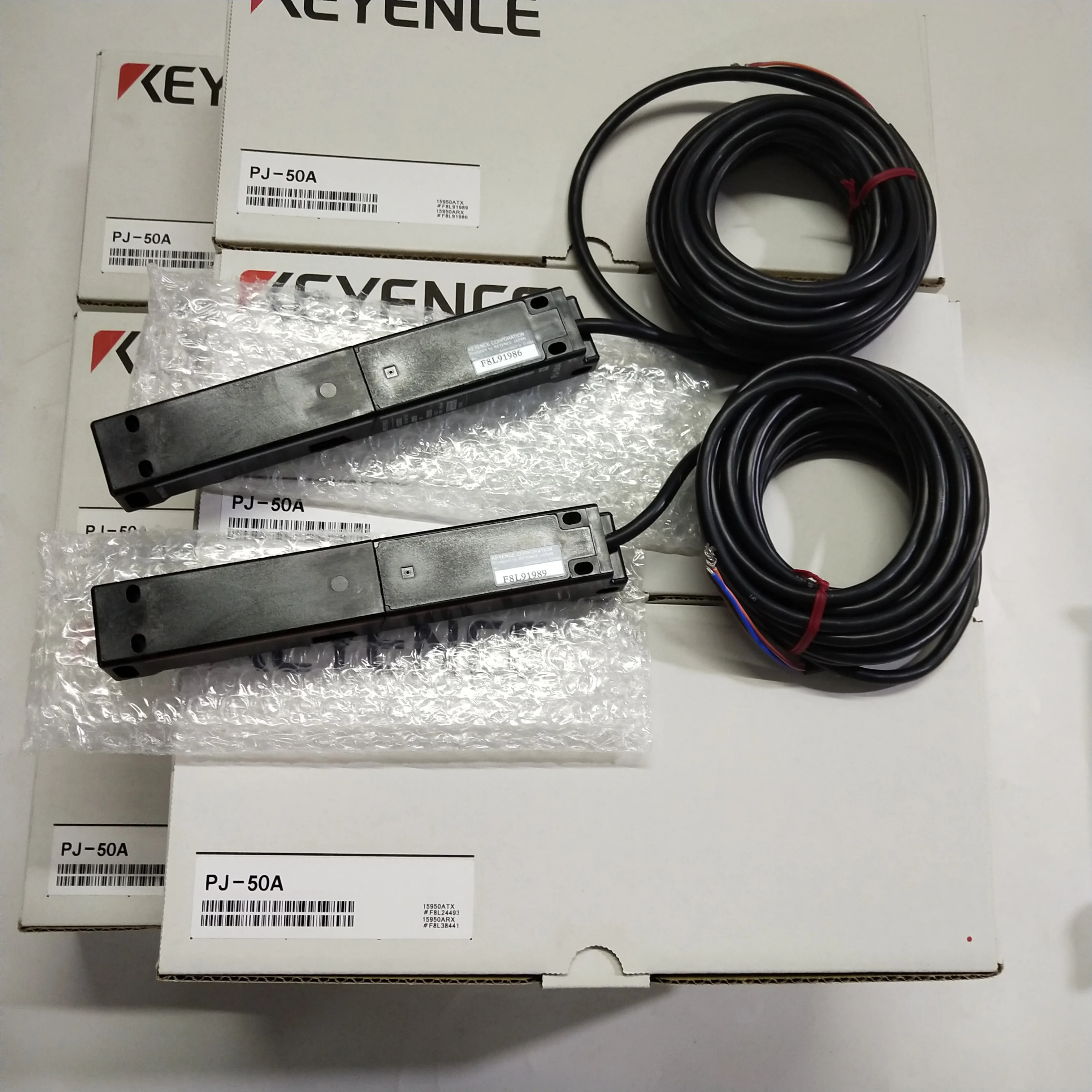 Keyence PJ-50A PJ50A Transmissor Área Sensor Luz Cortina 12-24V DC ...