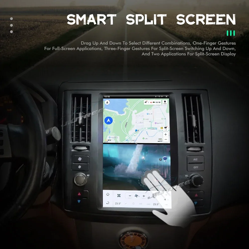 Car Radio Frame Android 11 For Infiniti Fx35 Fx45 2004 2005 2006 2007 ...