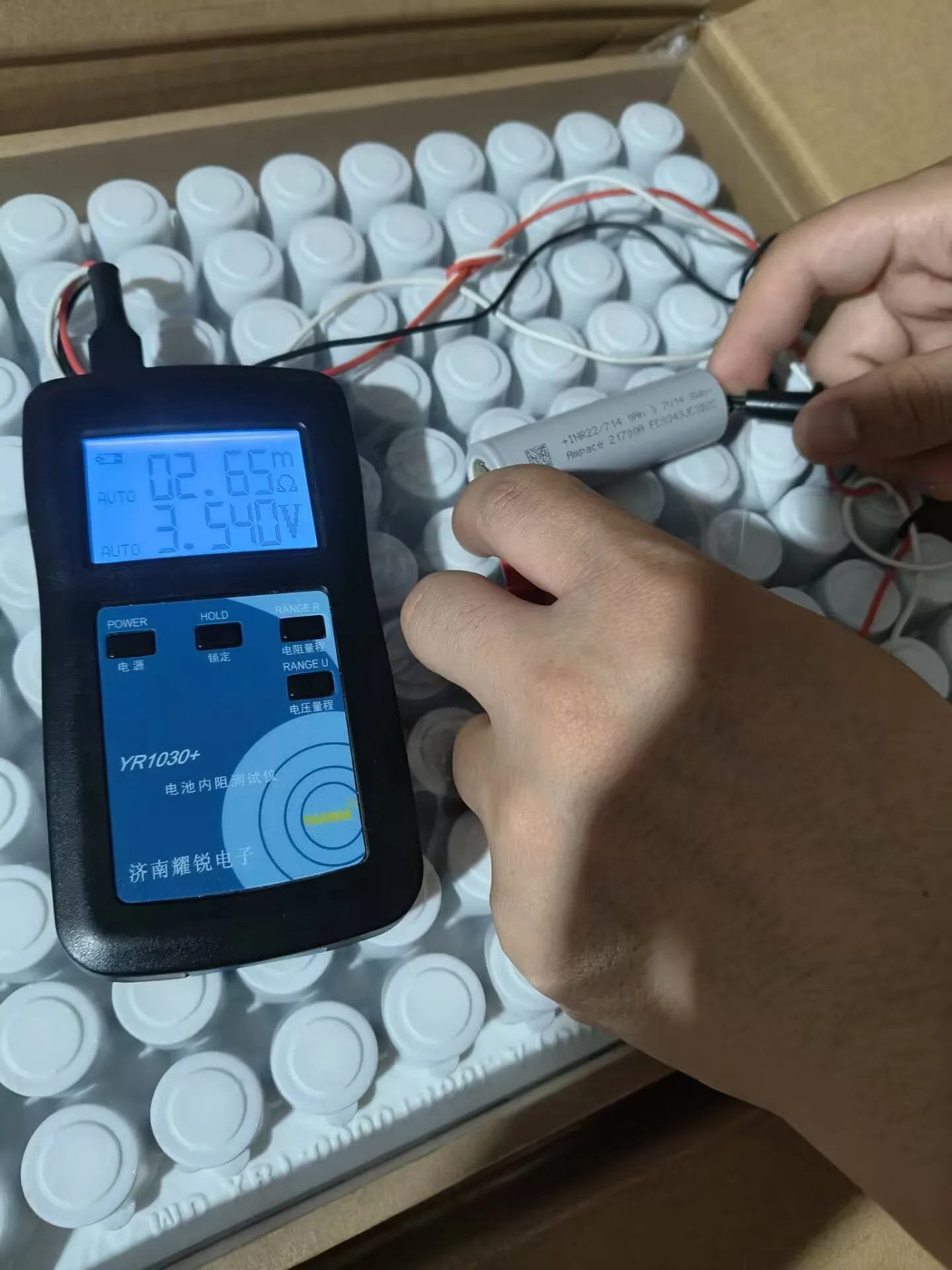 70A High Discharge 21700-Jp40-4000mah-3.7v Lithium Battery