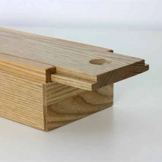 Wooden Dominoes Set With Sliding Lid Storage Box Wood Carry Case For ...