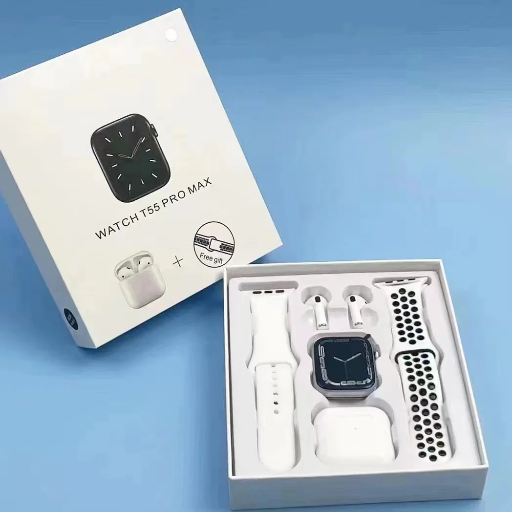 T55 Pro Max Smart Watch Series 7 Phone Call Reloj Inteligente ...