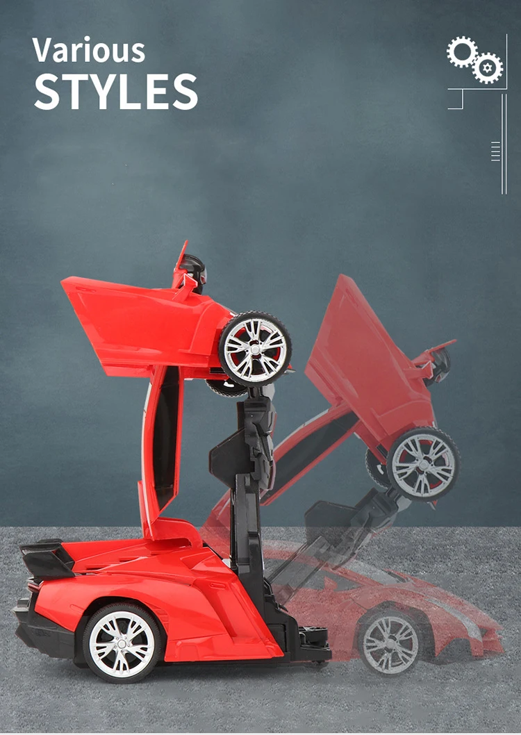 1:18 4 Channels Rc Car With Led Light 2.4g Radio Remote Control Cars ...