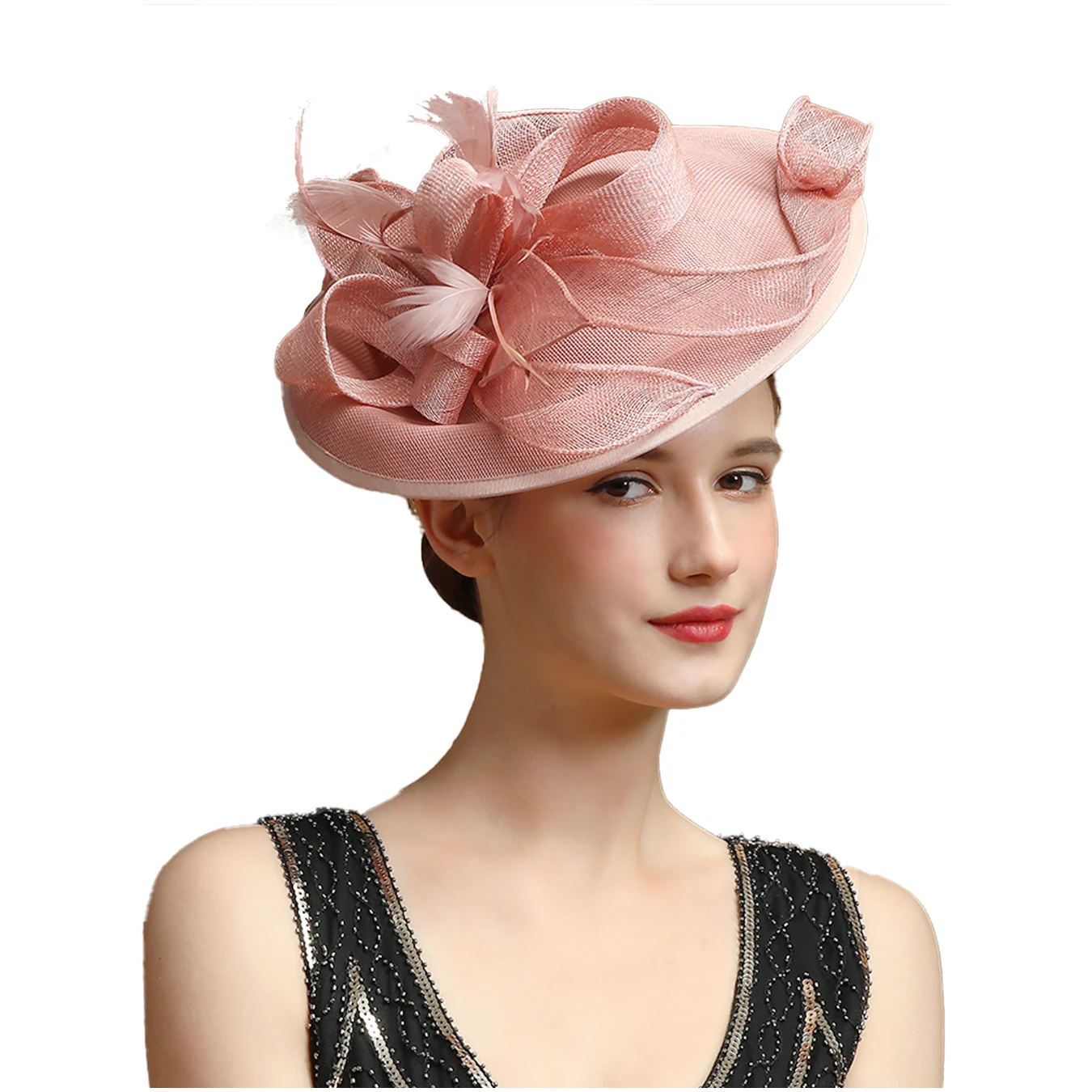 Alibaba.com: Sinamay Fascinator Wedding Hat, Unique Derby Party ...