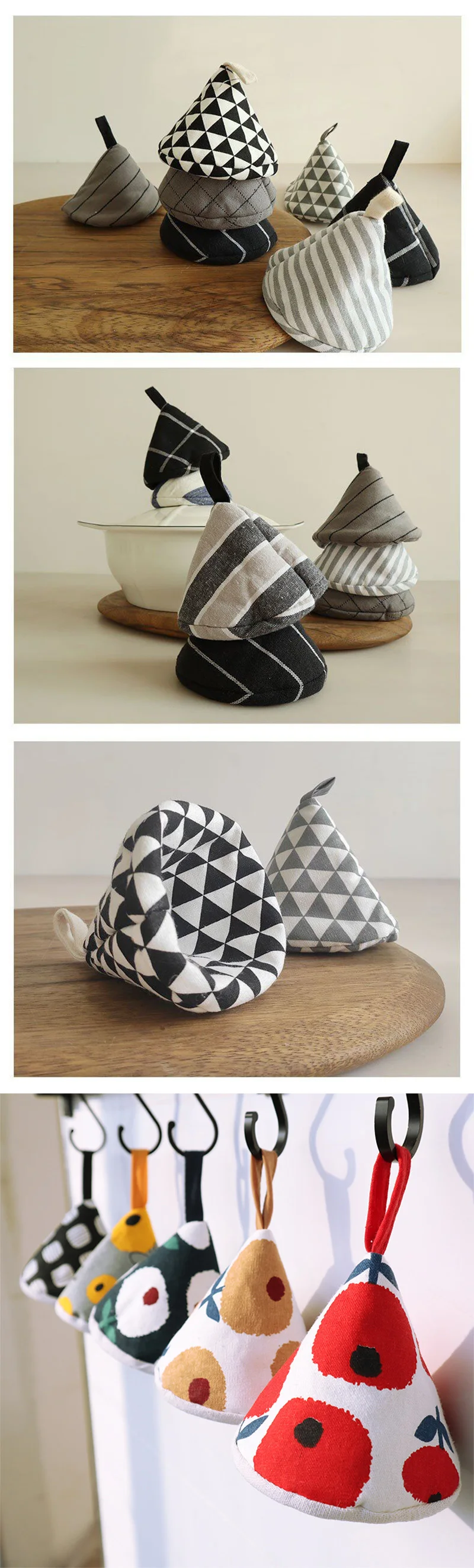 Triangle Pot Cap Kitchen Utensils Triangle Pot Cap Anti Scalding Pot ...