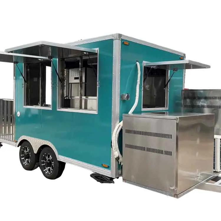 Refrigerated Food Truck Electric Food Truck For Sale Fast Food Trailer ...