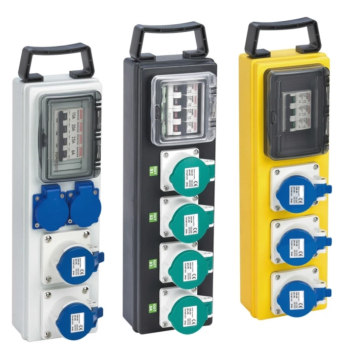 Leading Technology Industrial Power Distribution Box Multi Plug Sockets ...