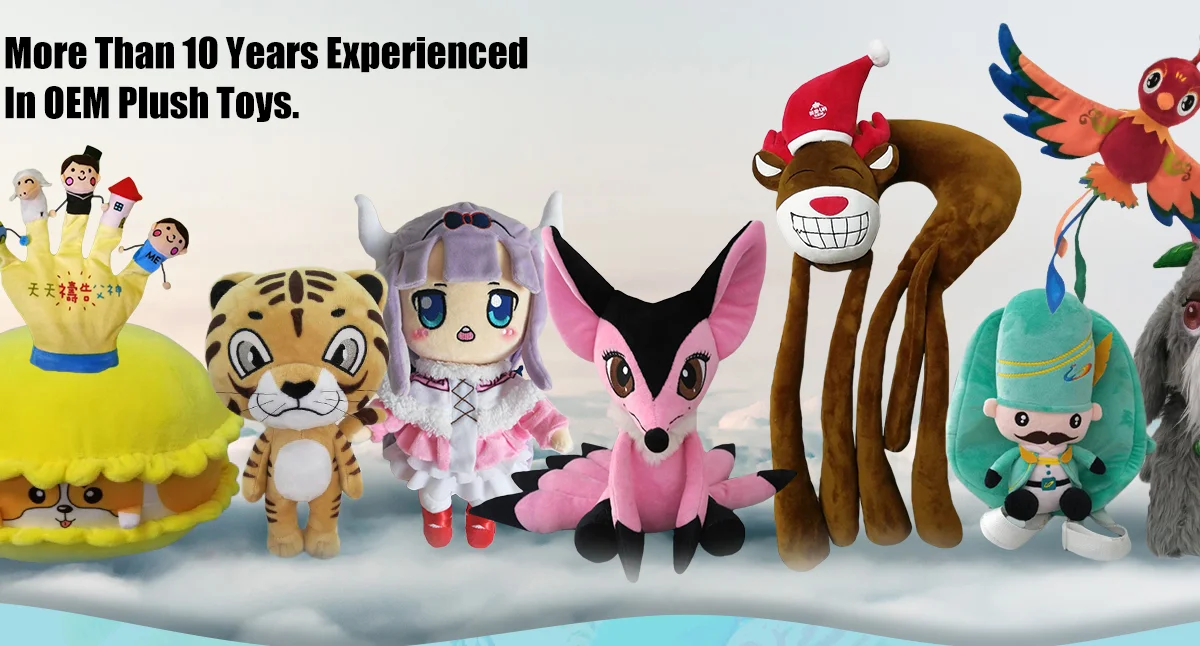 Promotion Plush Toy Manufacturer Custom Logo Soft Plush Human Doll ...