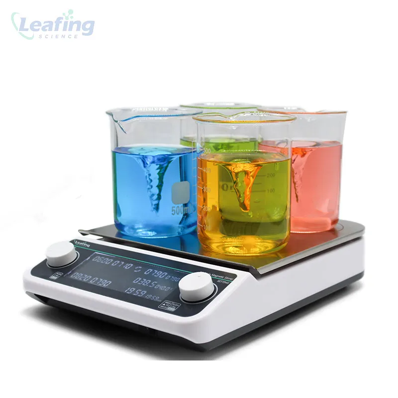 Multiple Magnetic Stirrer laboratory Magnetic Stirrer Mixer rotary ...
