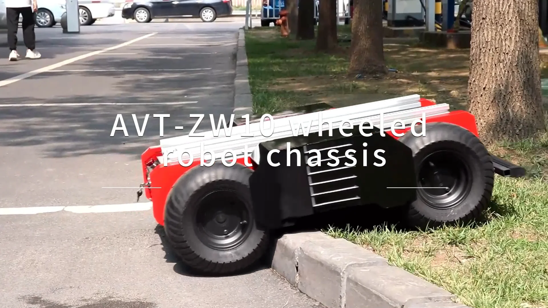 Avt-zw10 Wheeled Robot Chassis Fully Intelligent Control Warehouse ...