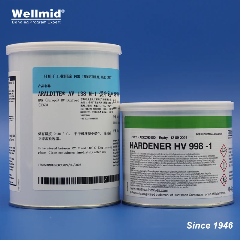 Huntsman Araldite Av138m-1 Hv998-1cold Setting Two Part Gap Filling Epoxy Resin With Hardener ...
