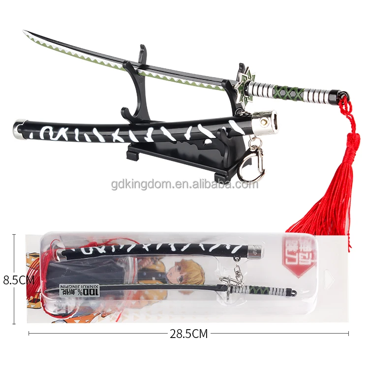 Custom Demon Slayer Shinazugawa Sanemi Exclusive Samurai Katana Metal ...