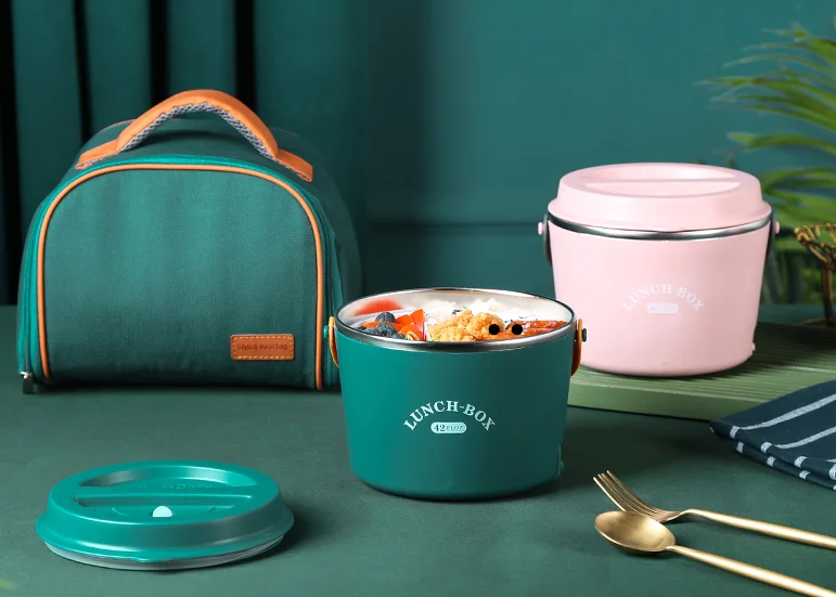 Stainless Steel Food Container Kids Seel Bento Leakproof