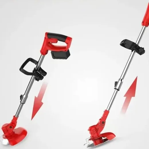 Multifunctional Telescopic Handle Battery Hand Push Brush Cutter Hand ...