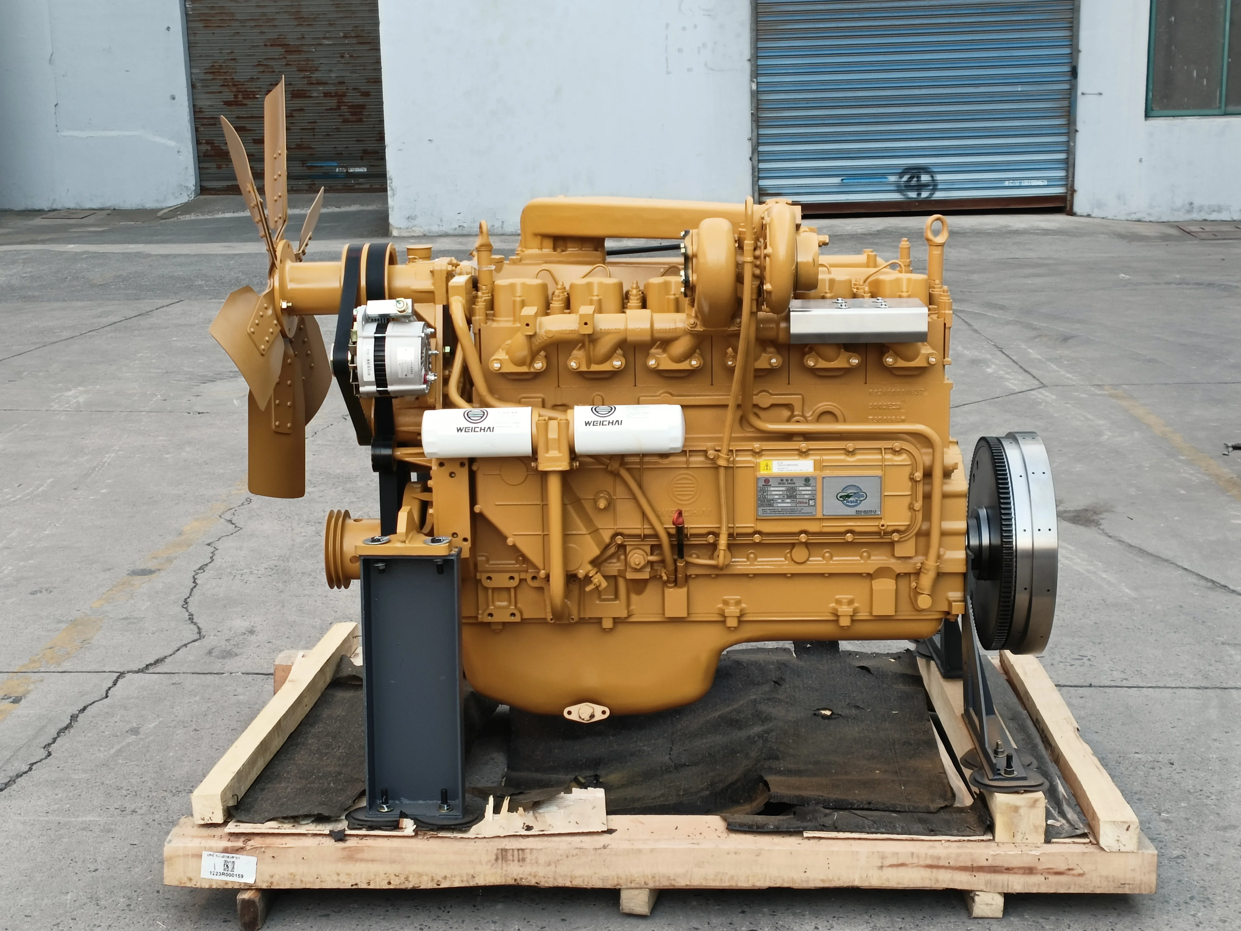 Genuine Wd10g178e25 Diesel Engine Water Cooled Motor 131 Kw/178 Hp/1850 ...