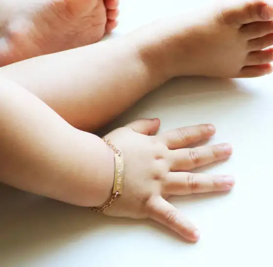 925 Sterling Silver Bracelets for Baby - Personalized Jewelry