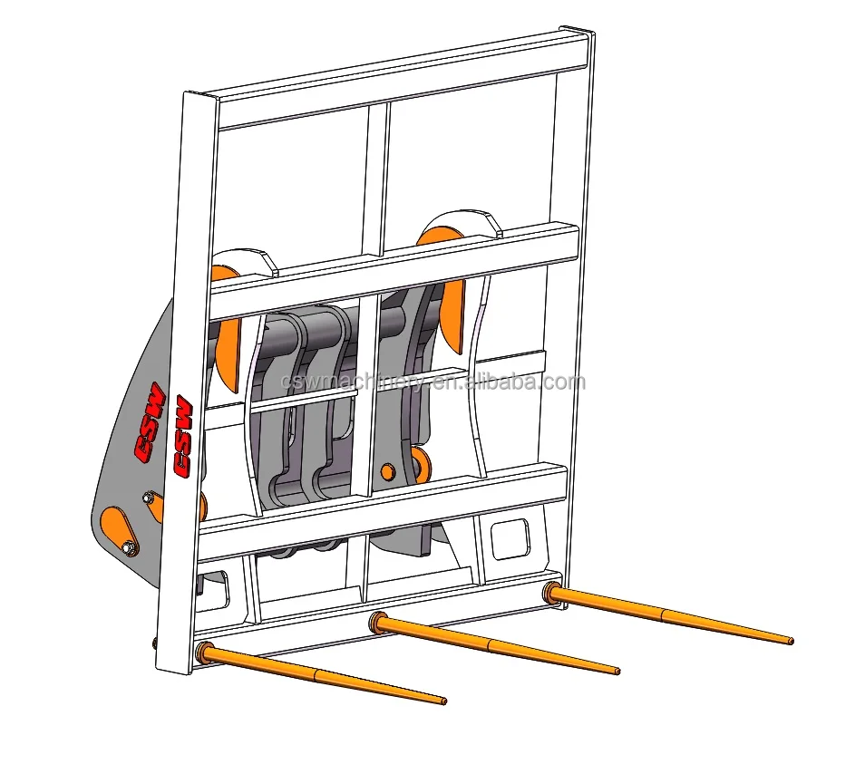 Extendable Crane Jibs for Wheel Loaders - 5 Ton Capacity