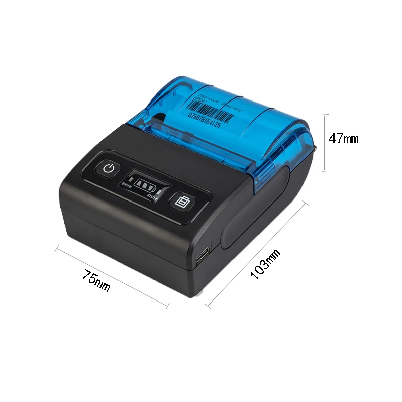 Thermal Portable Handheld Printer - 58mm Photo Receipt