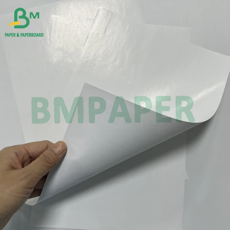 80gsm Printable Glossy Self Adhesive Coated Art Paper For Labels In ...