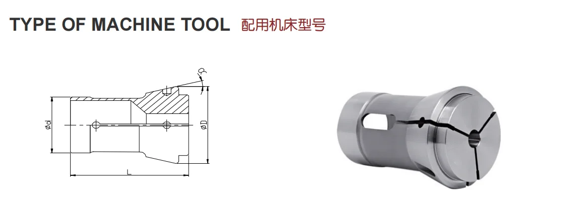 Swiss Type Collet Chucks - Precision and Custom Support
