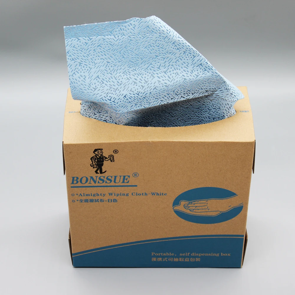 Blue Pp Central Pull Out Wipes Oil Absorbent Industrial Wipes ...
