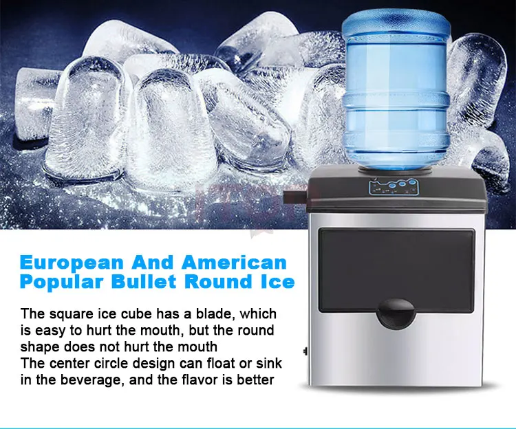 Hot Sale 22kg Mini Instant Ice Maker - Portable & Efficient